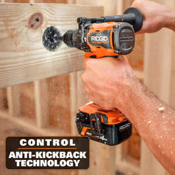 18V Brushless Cordless 1/2 in. High Torque Hammer Drill/Driver (Tool O ...