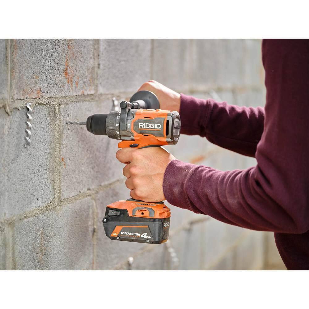 18V Brushless Cordless 1/2 in. High Torque Hammer Drill/Driver (Tool O ...