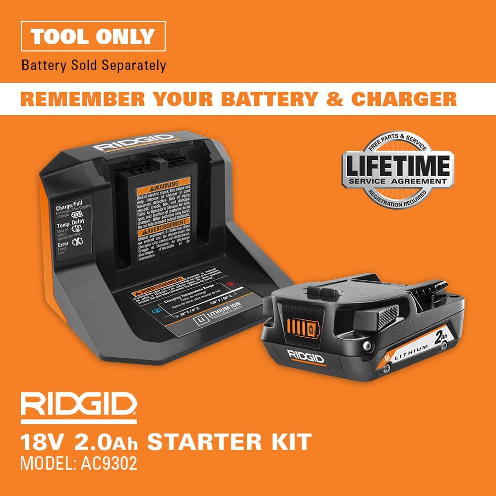 18V Cordless 1/4 in. Impact Driver (Tool Only) – RIDGID