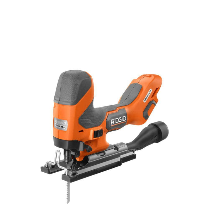 18V SubCompact Brushless Cordless Barrel Grip Jig Saw (Tool Only) – RIDGID
