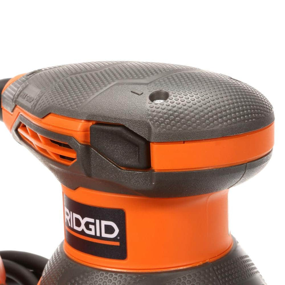 3 Amp Corded 5 in. Random Orbital Sander with AIRGUARD Technology – RIDGID